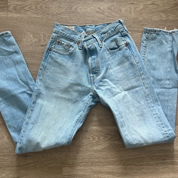Levi's | Jeans | 5 Levis Straight Light Blue Jeans | Poshmark